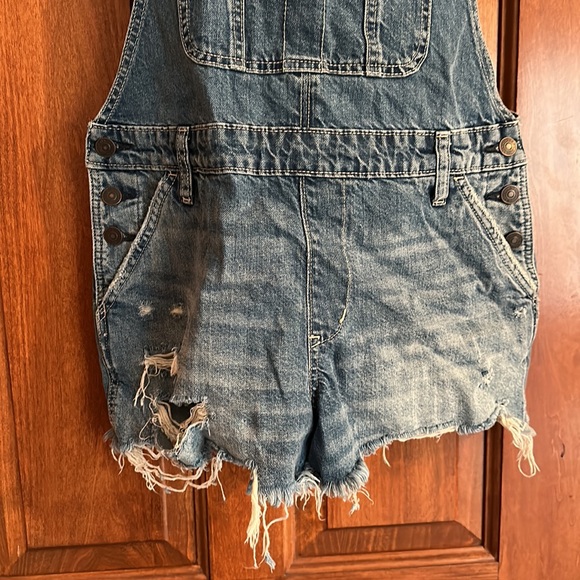 Abercrombie & Fitch | Jeans | Daisy Duke Denim Overalls | Poshmark